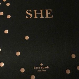 kate spade | Accents | Nwt Kate Spade She Hardcover Book | Poshmark